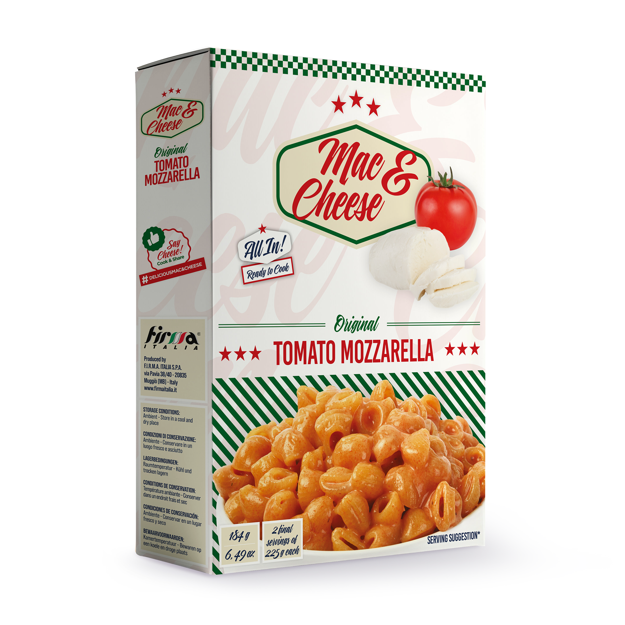 Tomato e Mozzarella: il Mac & Cheese che non ti aspetti – PiattiProntiChef